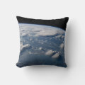 Thunderhead Anvils Of Earth Onto Southern Borneo. Throw Pillow | Zazzle