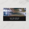 Thunderstorm and Lightening, Meteorologist Business Card | Zazzle