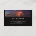 Thunderstorm Strip Design, Meteorologist Business Card | Zazzle