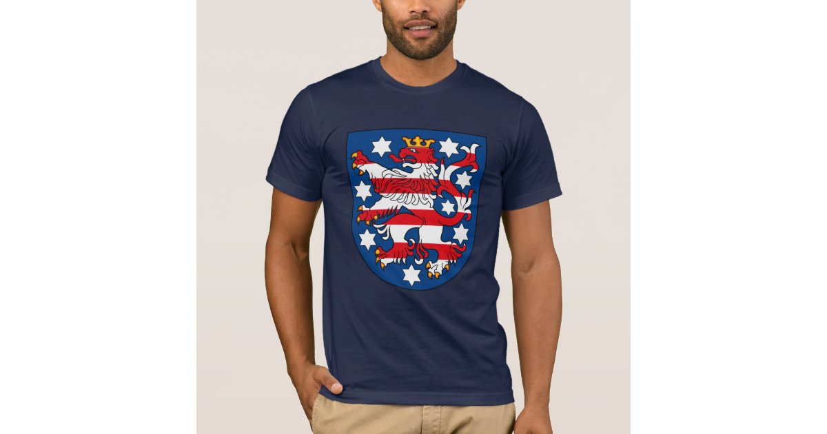 Thuringen Coat of Arms T-shirt | Zazzle