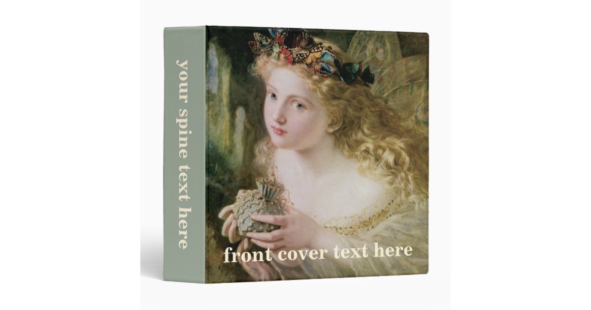 Thus Your Fairy is Made of Most Beautiful Things 3 Ring Binder | Zazzle