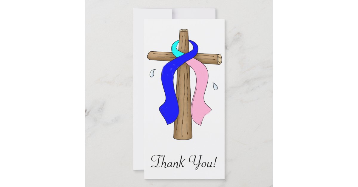 Thyroid Cancer Thank You Card | Zazzle