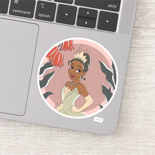 Tiana Captured Moment Sticker | Zazzle