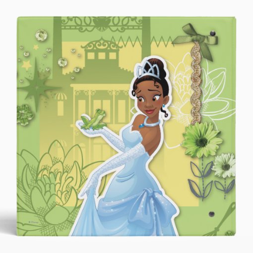 Tiana - Confident Princess 3 Ring Binder | Zazzle