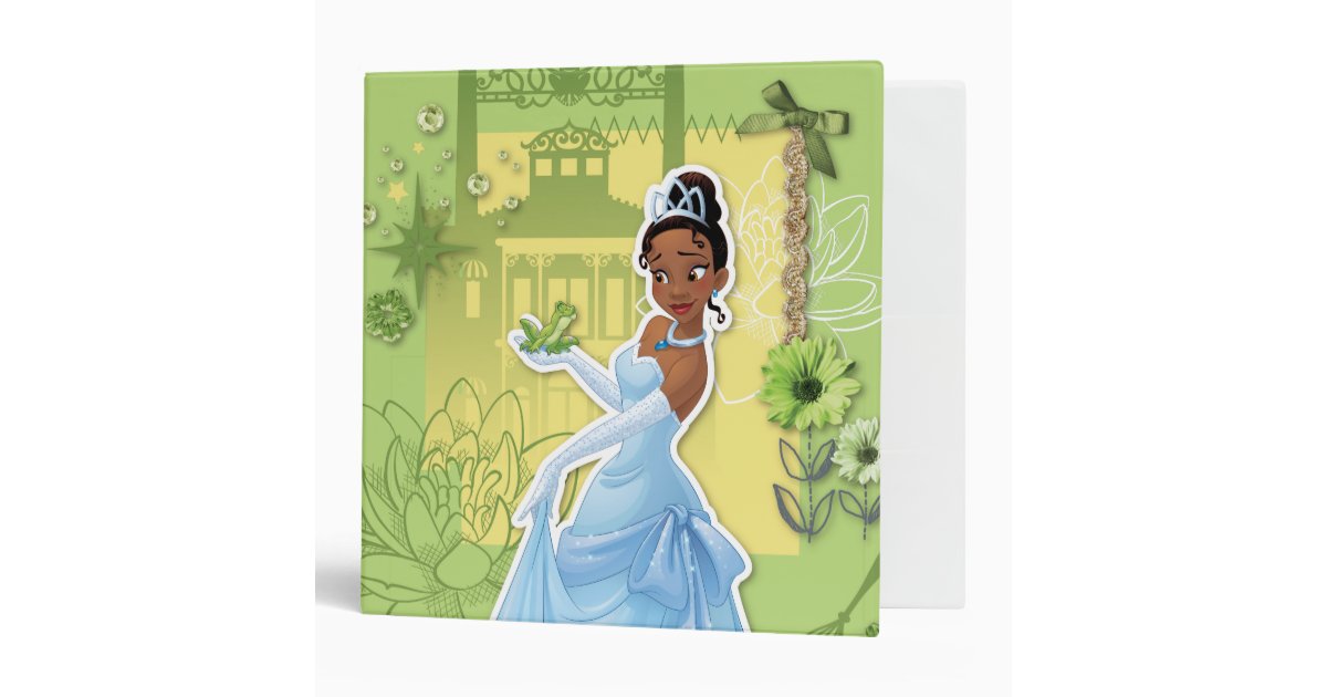 Tiana - Confident Princess 3 Ring Binder | Zazzle