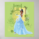 Princess Tiana in the Garden Poster | Zazzle.com