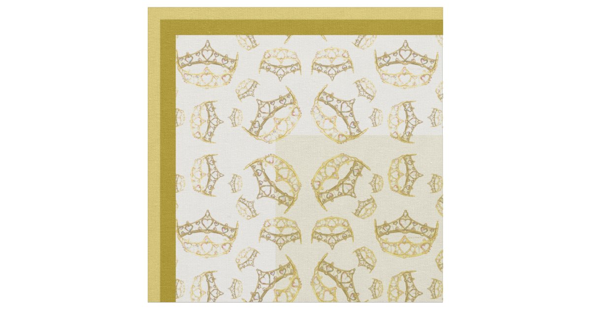 tiara crown sewing pattern crafts fabric | Zazzle