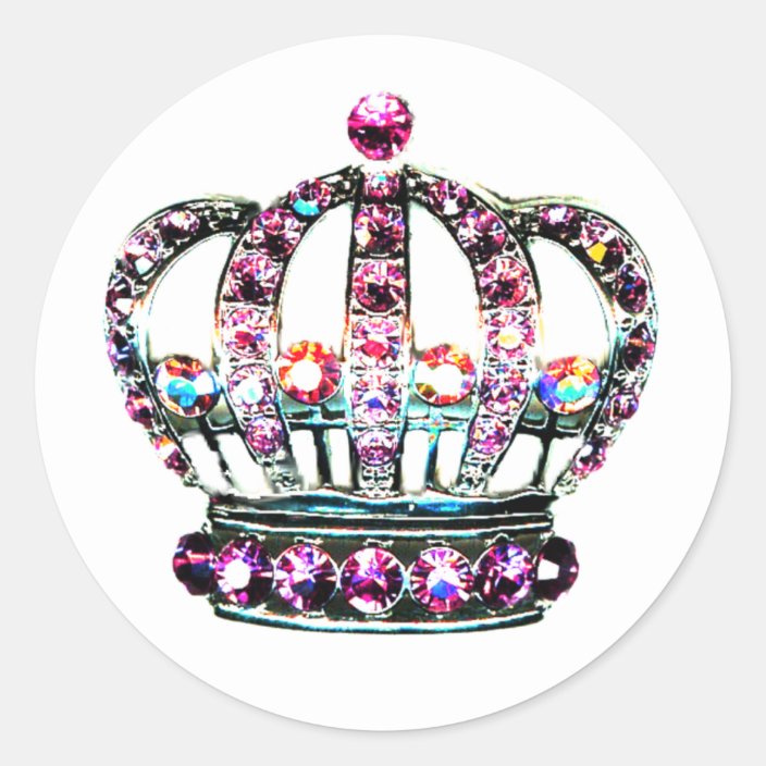 Tiara Gems stickers | Zazzle.com