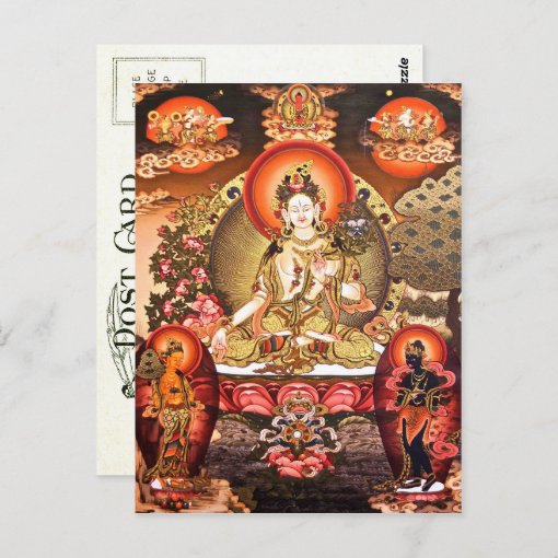 Tibetan Buddhist Art Postcard | Zazzle