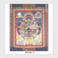 Tibetan Buddhist Wheel of Life Sticker | Zazzle