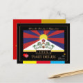 Tibetan Losar & Tashi Delek - New Year /flag Tibet Postcard | Zazzle