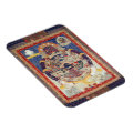Tibetan Wheel of Life Cycle of Samsara Magnet | Zazzle