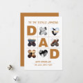 Tic Tac Totally Amazing Dad Father's Day Holiday Card | Zazzle