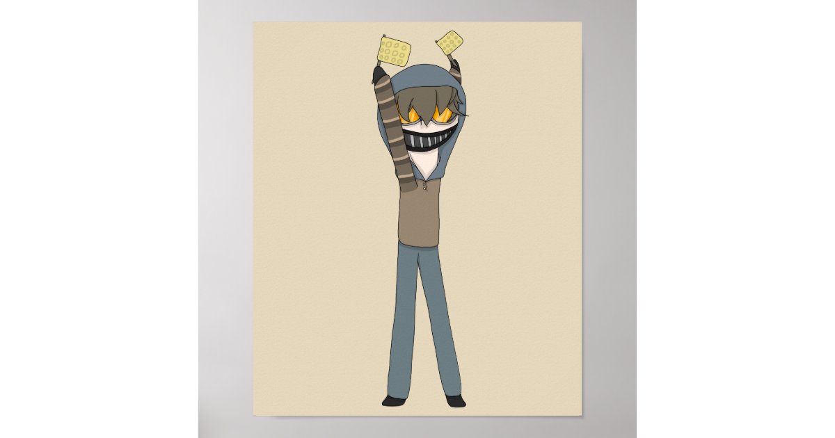 Ticci Toby Poster | Zazzle