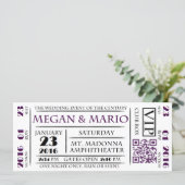 Ticket Style Invitations | Zazzle