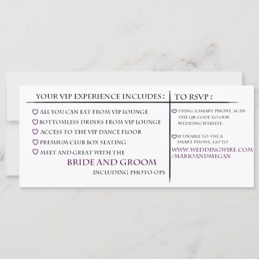 Ticket Style Invitations | Zazzle