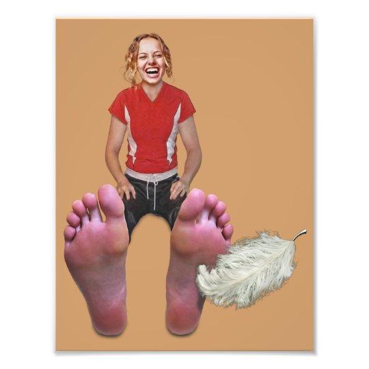 Tickle My Feet Photo Print | Zazzle.com
