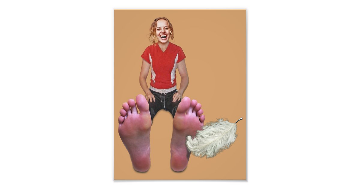 Tickle My Feet Photo Print | Zazzle