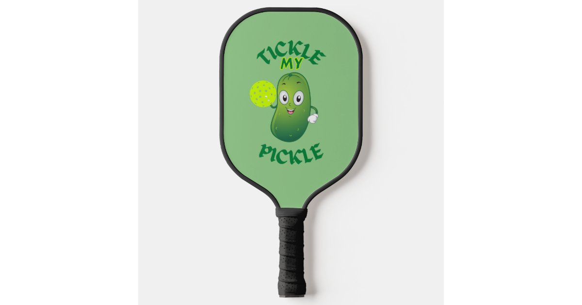 Tickle My Pickle Pickleball Paddle | Zazzle