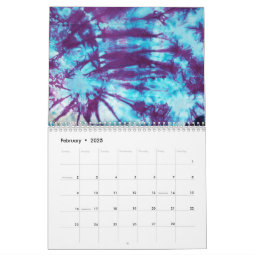Tie-Dye Celebration Calendar | Zazzle