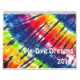 Tie-Dye Celebration Calendar | Zazzle