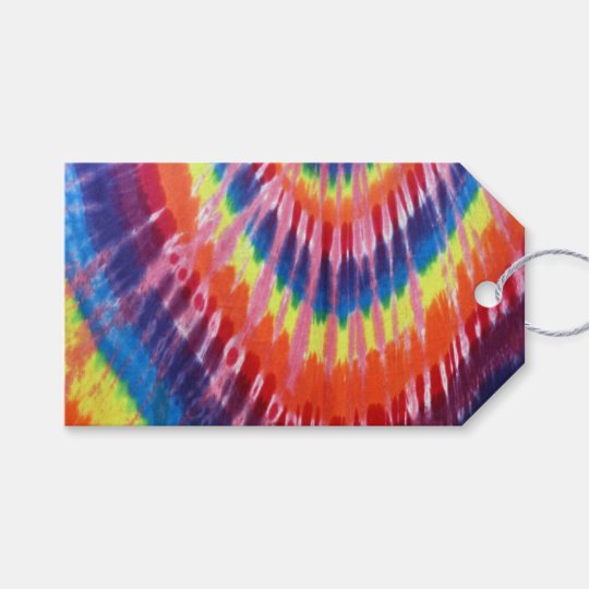 TIE DYE Gift Tag | Zazzle.com
