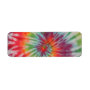 Tie Dye Peace Sign Label | Zazzle