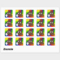 Tie Dye Peace Sign Poop Emoji Stickers | Zazzle
