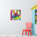 Tie Dye Peace sign Poster | Zazzle