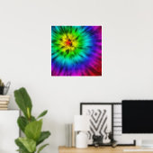 Tie Dye Poster | Zazzle