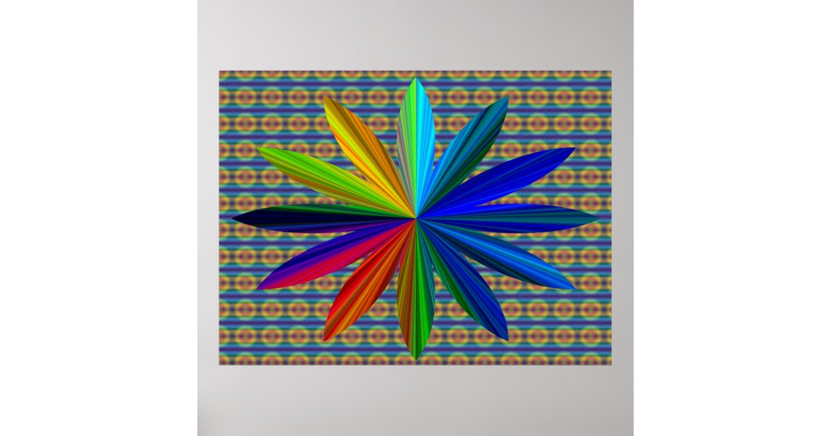 Tie Dye Poster | Zazzle