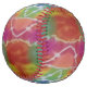 tie dye softball rainbow mandala | Zazzle