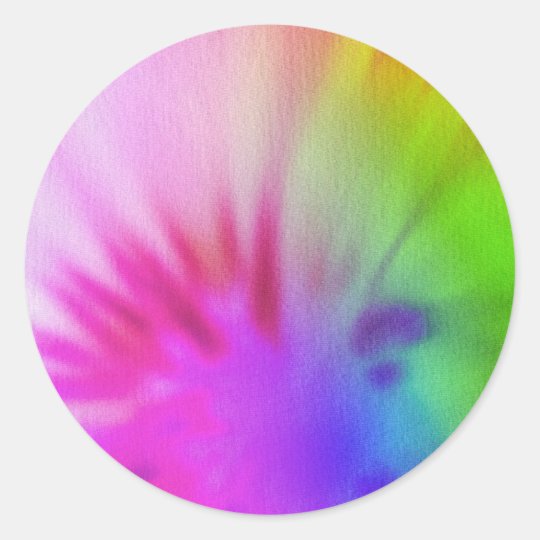 Tie Dye Stickers | Zazzle.com