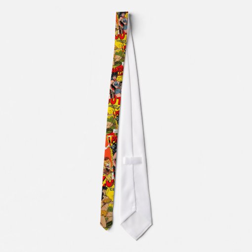 Tie Vintage Comic Book Cover Combo | Zazzle