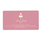 "Tiered Cake" Cake Box Label - Horizontal | Zazzle