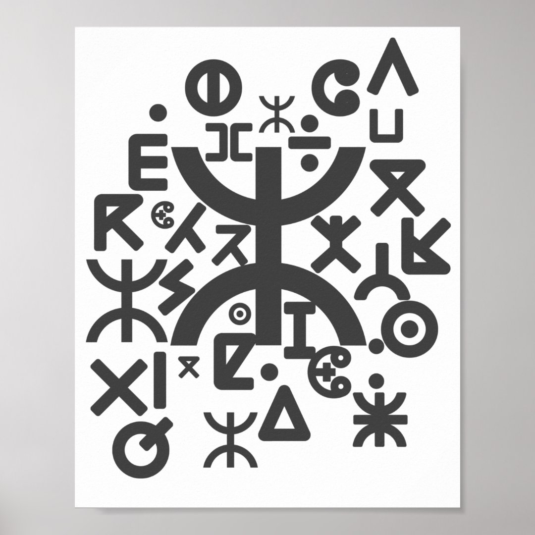 Tifinagh Poster | Zazzle