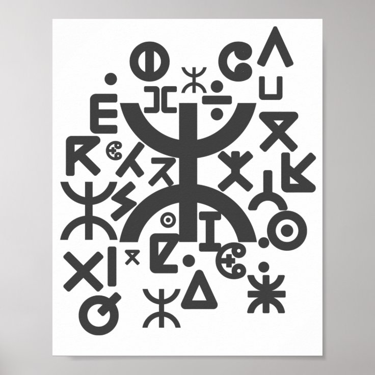 Tifinagh Poster | Zazzle
