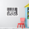 Tiger Barcode Art Poster | Zazzle
