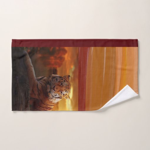 Tiger Bathroom Towel Set | Zazzle