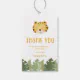Tiger Birthday Thank You Gift Tag | Zazzle
