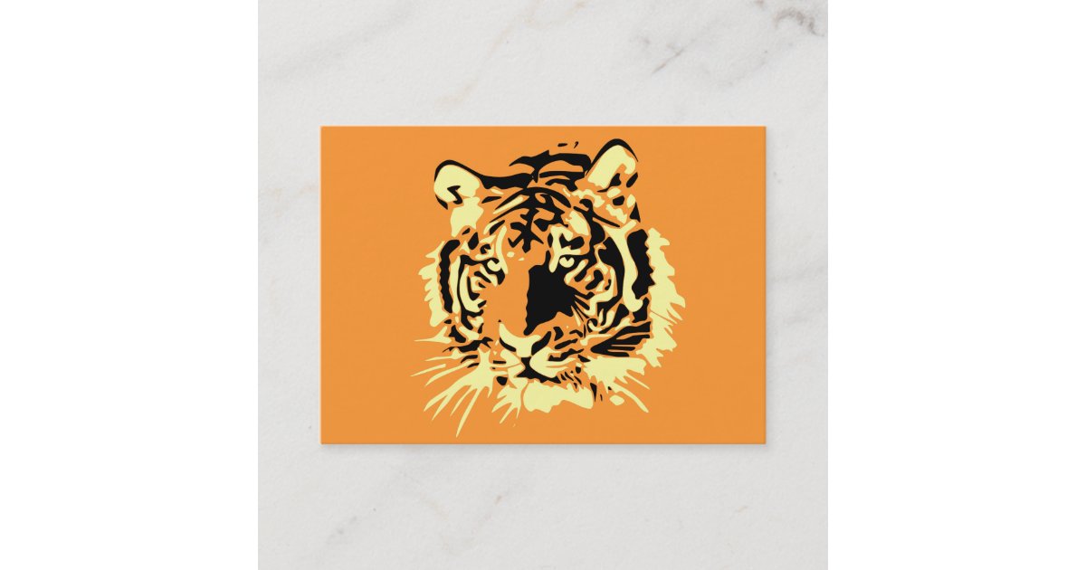 Tiger Business Card | Zazzle