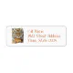 Tiger Cub Return Address Mailing Label | Zazzle