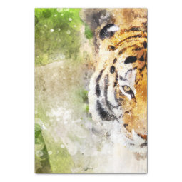 tiger face tissue paper | Zazzle