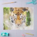tiger face tissue paper | Zazzle