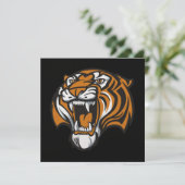 Tiger Graduation - SRF Invitation | Zazzle