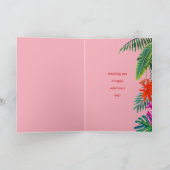 Tiger I'm wild about you pink valentine's day Card | Zazzle