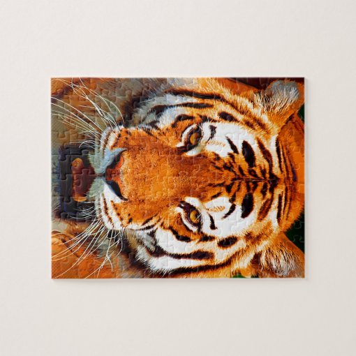 Tiger Jigsaw Puzzle | Zazzle