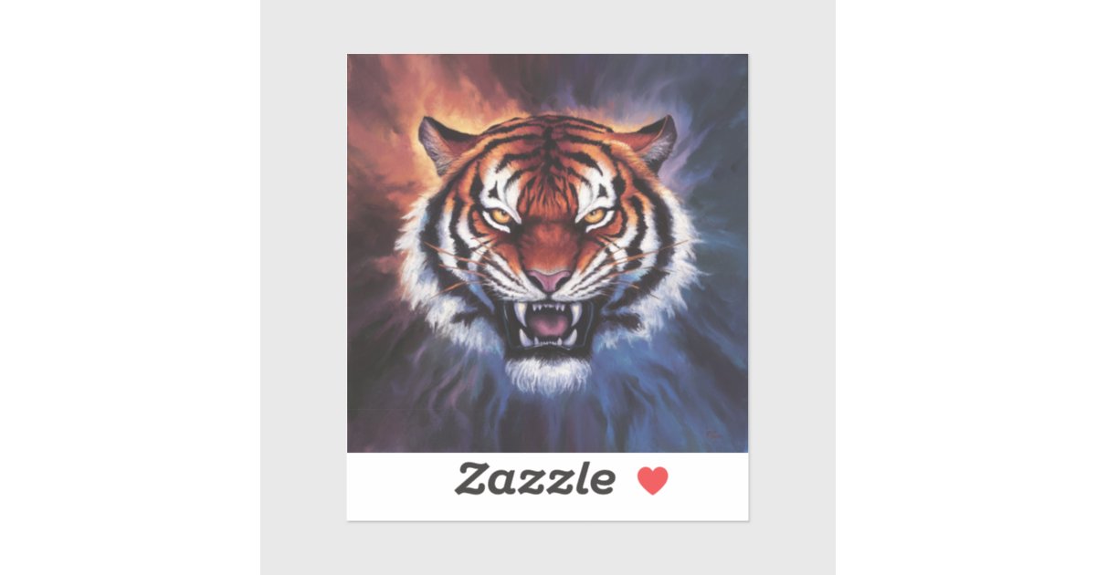 tiger king sticker | Zazzle