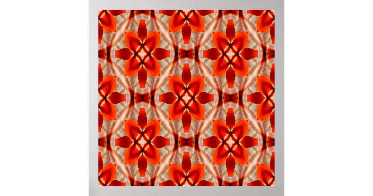 Tiger Lily Fun...... Poster | Zazzle