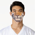 Tiger Nose and Mouth Adult Cloth Face Mask | Zazzle